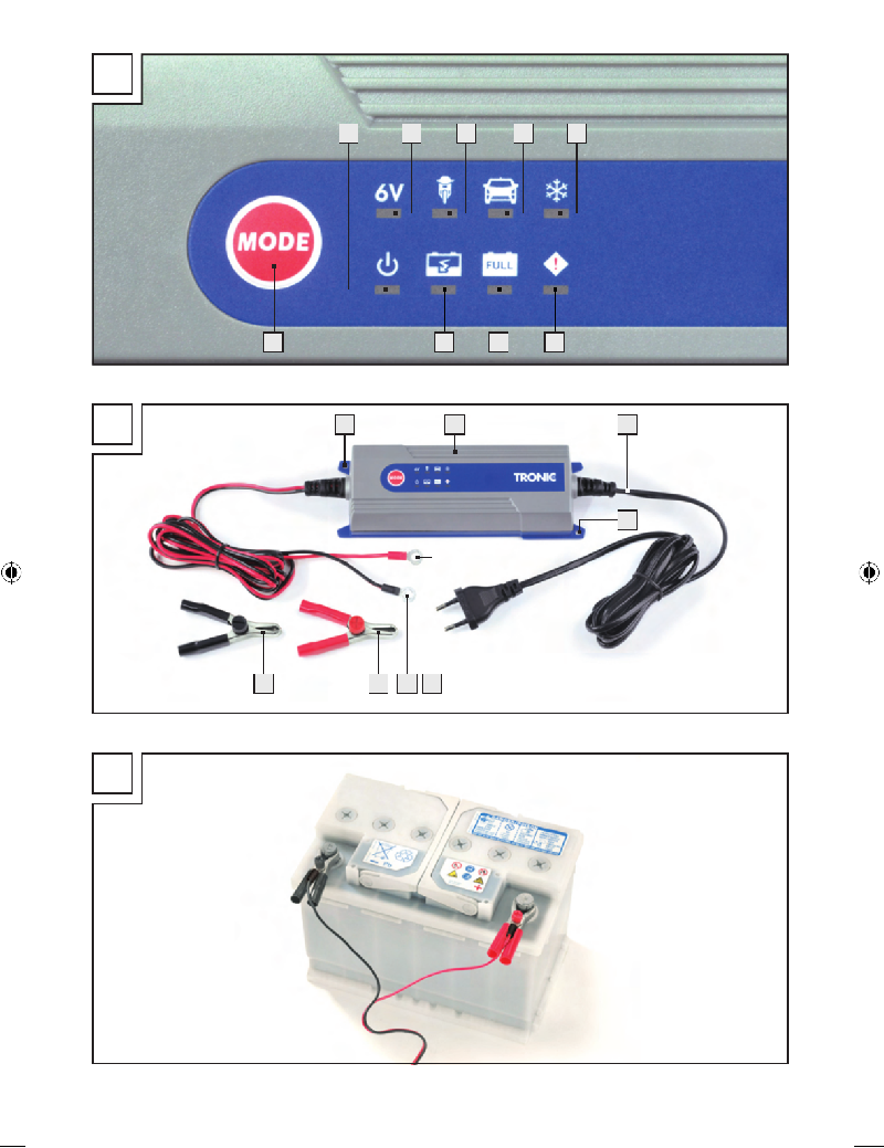 Tronic T4X SE Battery Charger Operation manual PDF View/Download, Page # 3
